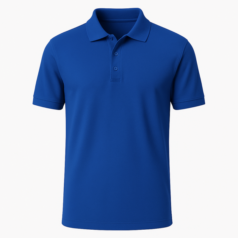 Cutomized Cotton Collar T-Shirt for Team
