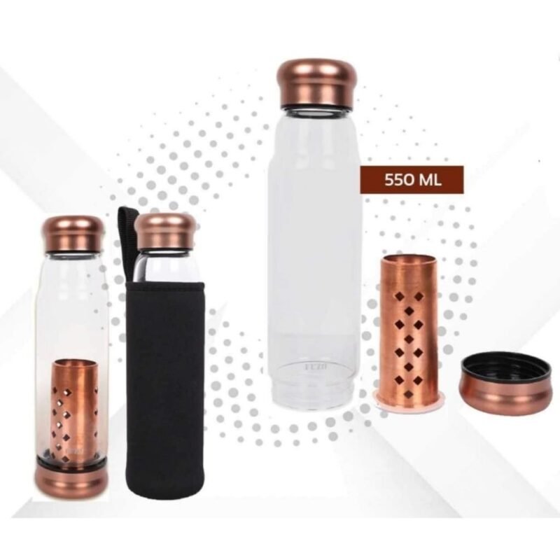 CUprum : Copper Charged Glass Bottle