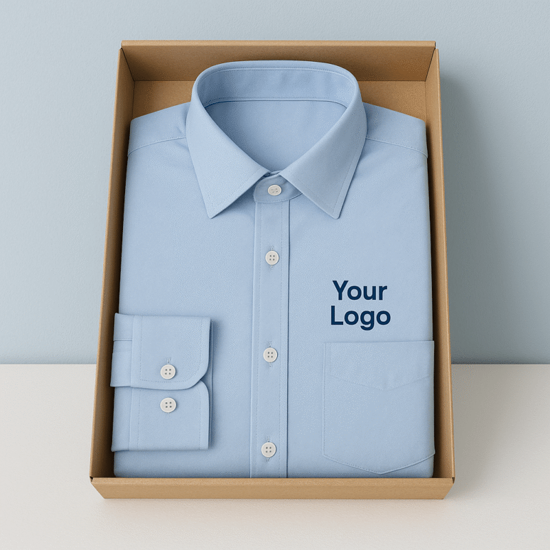 Custom Formal Shirt With Logo For Employees
